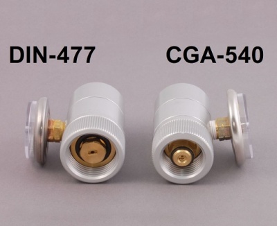 DIN-477 Regulator - with gauge | Navboys