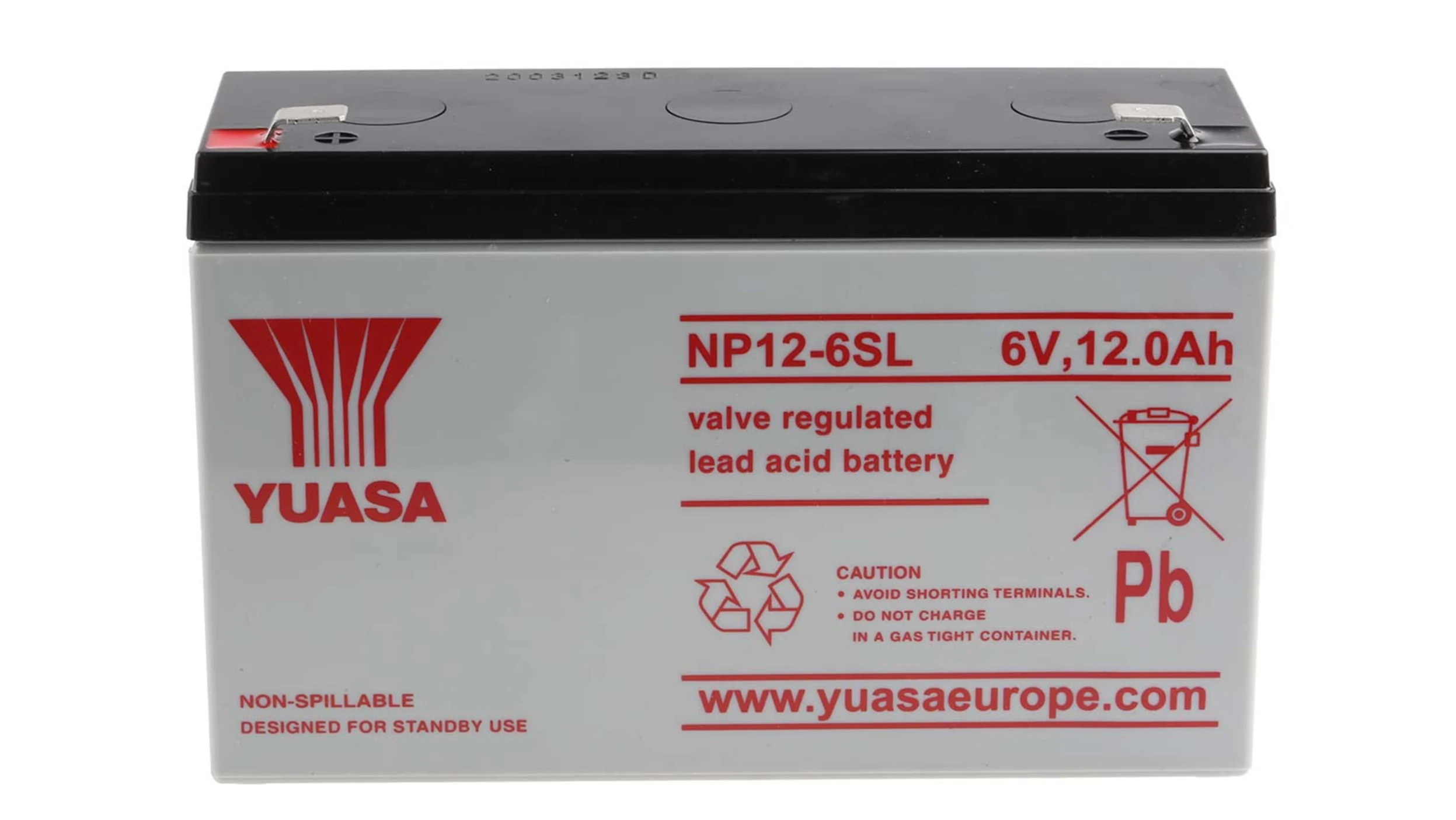YUASA 12Ah 6v Lead Acid | Navboys