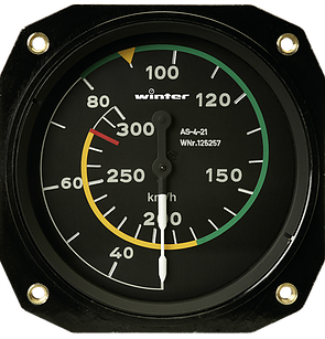 Winter Air Speed Indicator 80mm 6 FMS 4 | Navboys