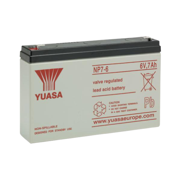 YUASA 7Ah 6v Lead Acid | Navboys