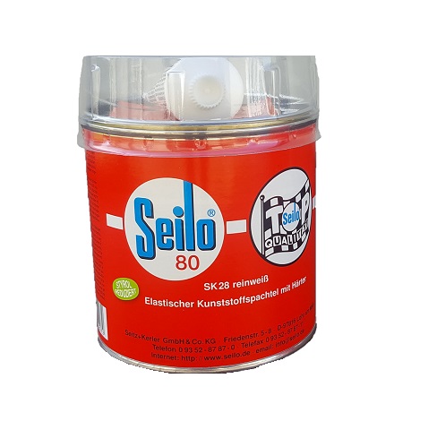 Seilo 80 polyester filler 1kg tin | Navboys