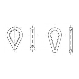 Tost Solid Steel Thimble | Navboys